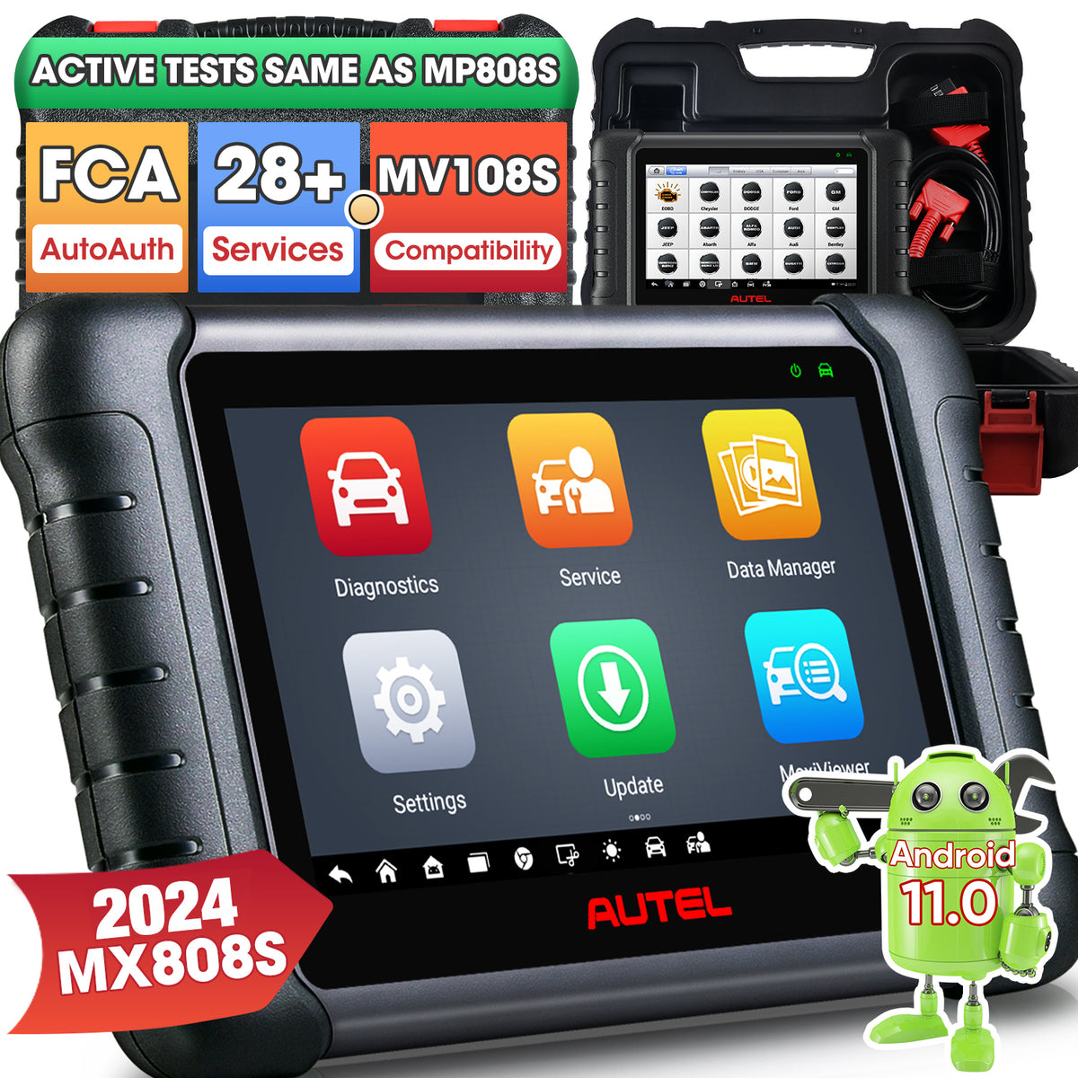 Autel Maxicheck MX808S Scanner Todos os sistemas de diagnóstico e ...