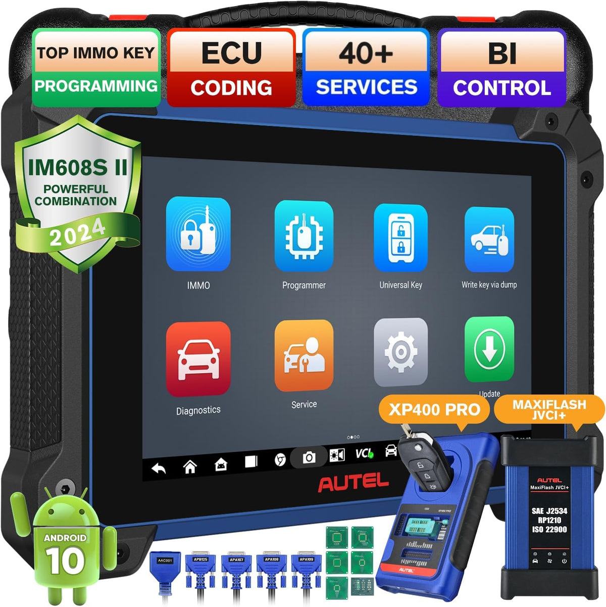 Autel MaxiIM IM608S II Advanced Diagnostic & Key Programming Tool ...