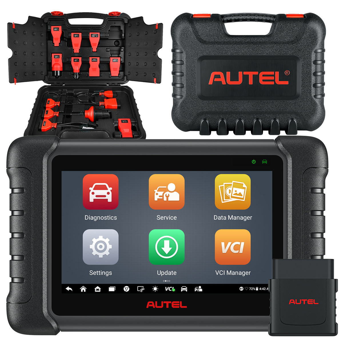 Autel MaxiDAS DS808S-BT Kit OBD2 Full-System diagnostic Scan Tool ...