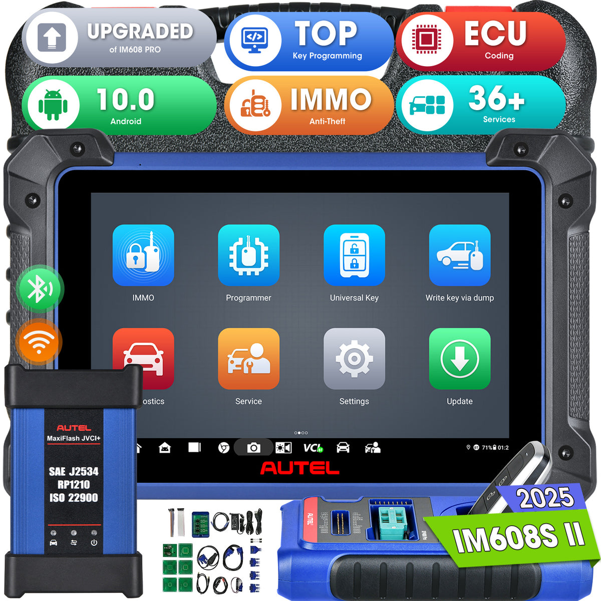 Autel MaxiIM IM608S II Advanced Diagnostic & Key Programming Tool ...