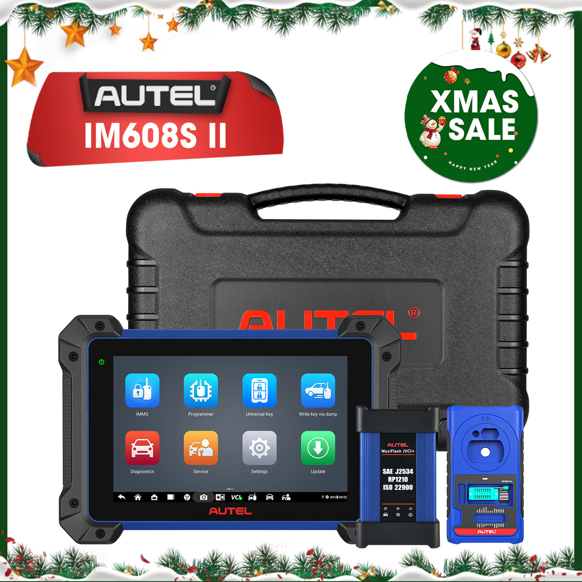 Autel MaxiIM IM608S II Top Key Programmer and Advanced Diagnostic ...