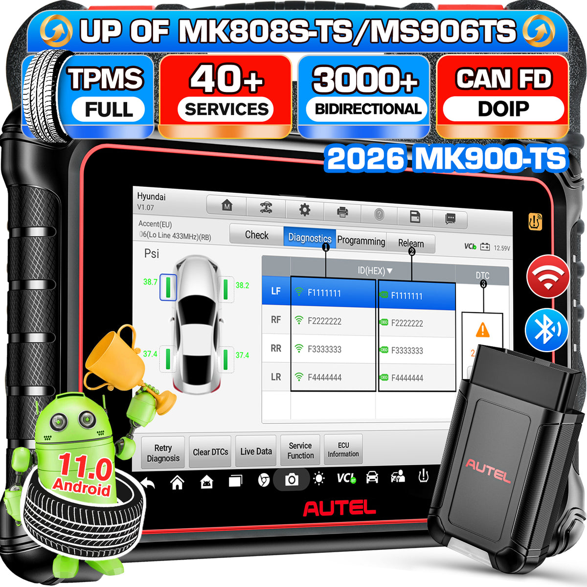 What's difference of All Autel 808 Model? MX808S VS MK808BT VS MP808 V ...