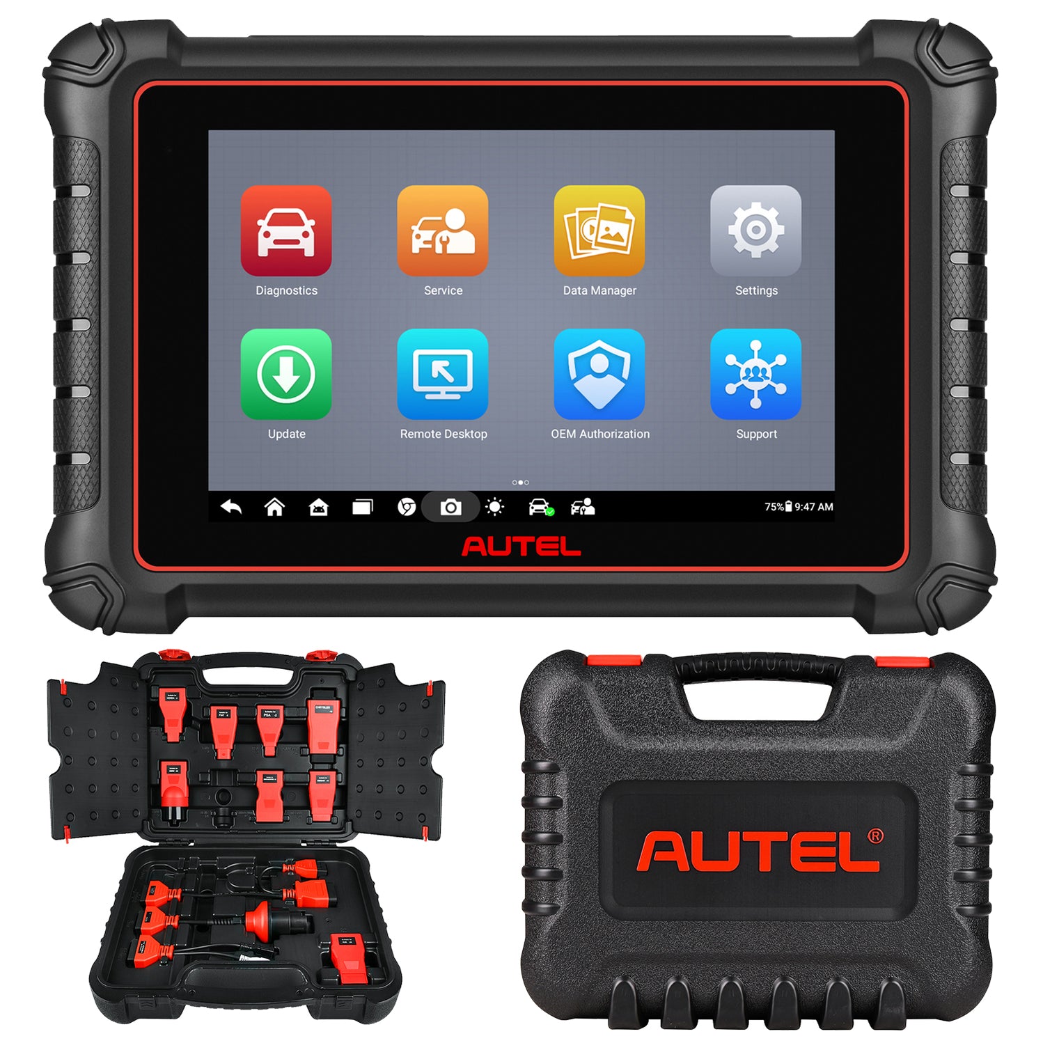 Autel Maxipro MP900 Kit(MP900+Box Adapters) Diagnosis Scanner丨Android ...