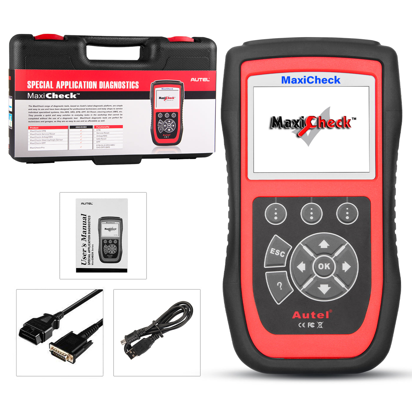 Autel Maxicheck Pro Scanner Free Delivery No VAT— obdprice.eu