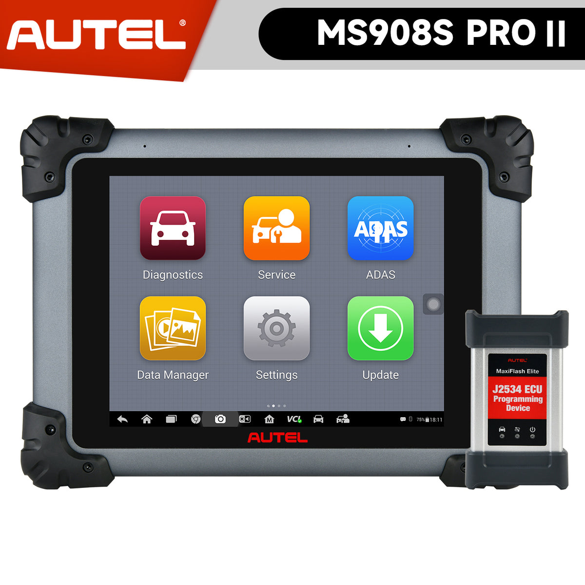 Autel Maxisys MS908S Pro II Diagnois Scanner/Same as MaxiCom MK908 Pro ...